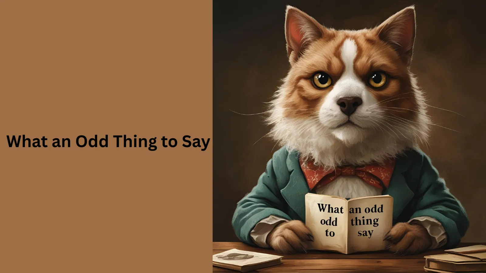 What an Odd Thing to Say in 2025 - replyredar.com