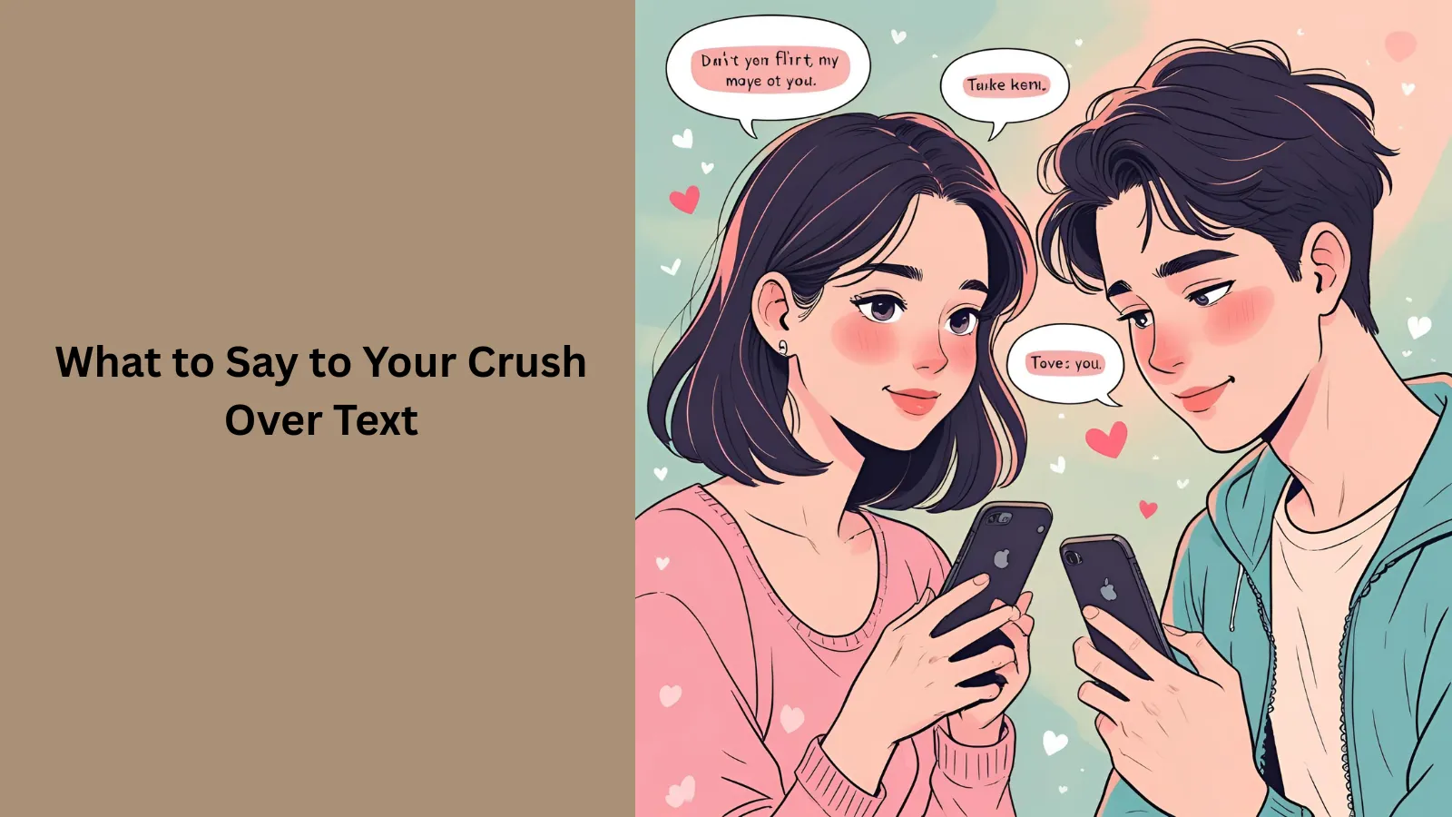 143+Ways What to Say to Your Crush Over Text In 2025 - replyredar.com
